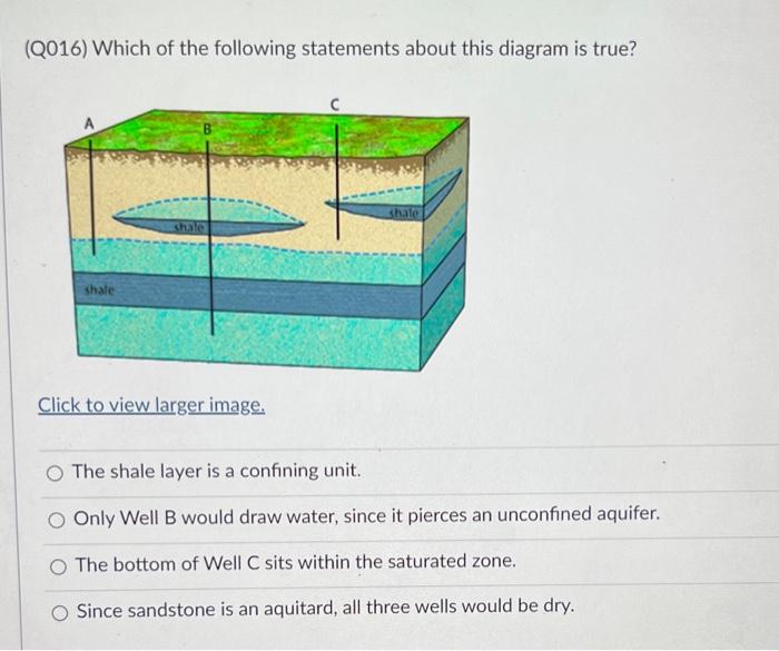 Solved (Q016) Which of the following statements about this | Chegg.com