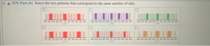 Solved A student performs a multiple-slit interference | Chegg.com