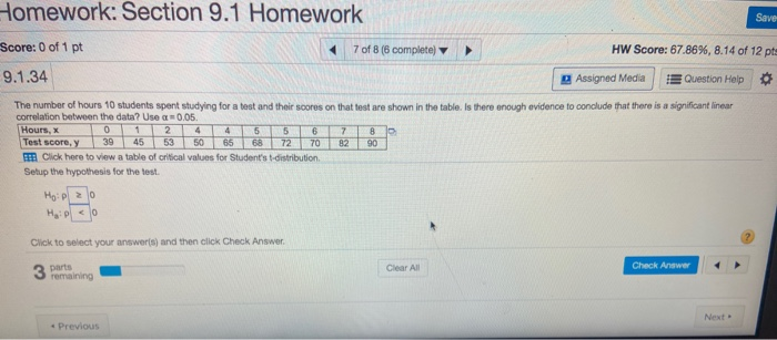 Solved Homework Section 9 1 Homework Save Score 0 Of 1 Pt