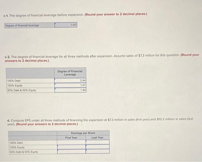 Delsing Canning Company is considering an expansion | Chegg.com