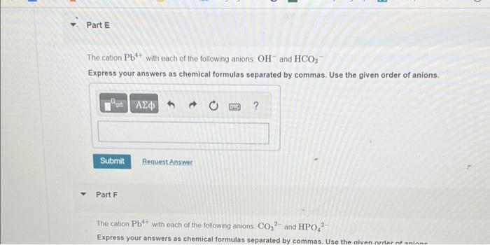 Solved The cation Al3+ with each of the following anions: | Chegg.com