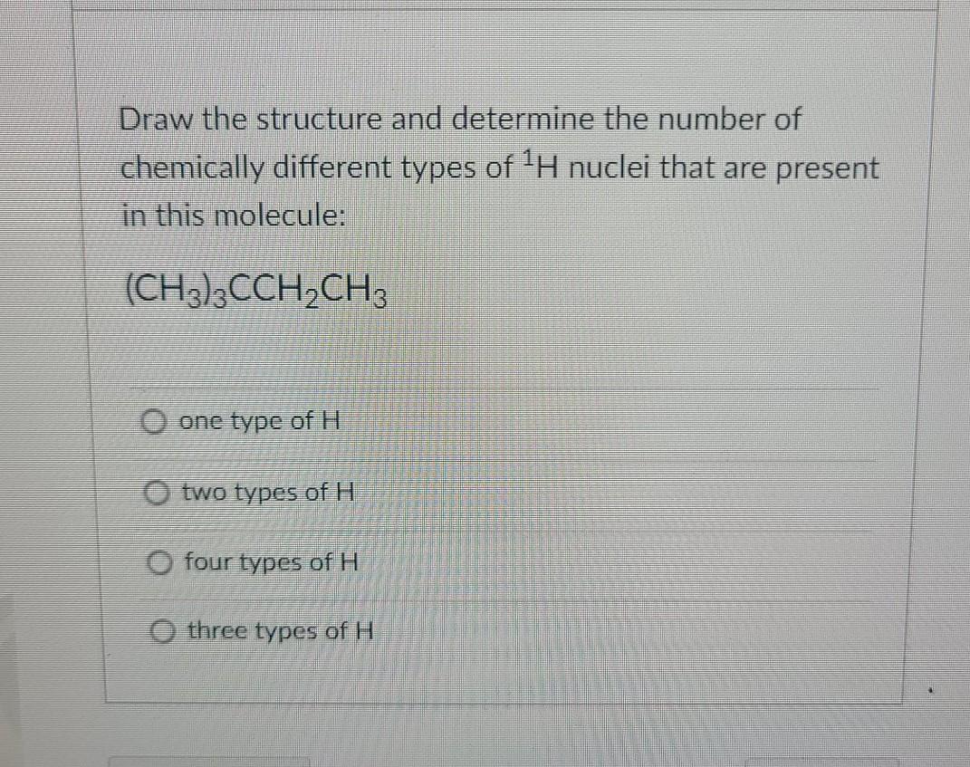Solved Draw the structure and determine the number of | Chegg.com