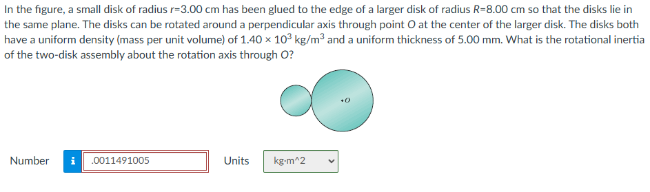 Solved In ﻿the figure, a small disk of ﻿radius r=3.00 cm | Chegg.com