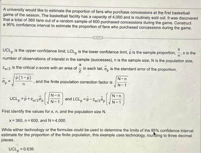 Solved A university would like to estimate the proportion of | Chegg.com