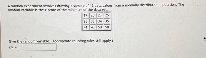 Solved a random experiment involves drawing a sample of 12 | Chegg.com