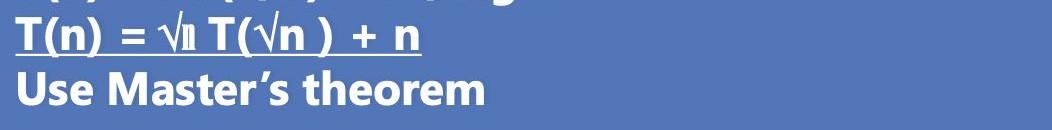 Solved T(n)=nT(n)+n Use Master's theorem | Chegg.com