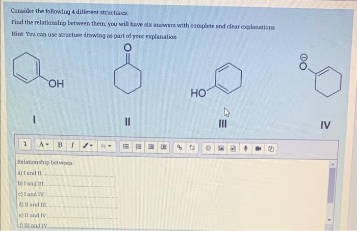 Solved Consider the following 4 different structures: Find | Chegg.com