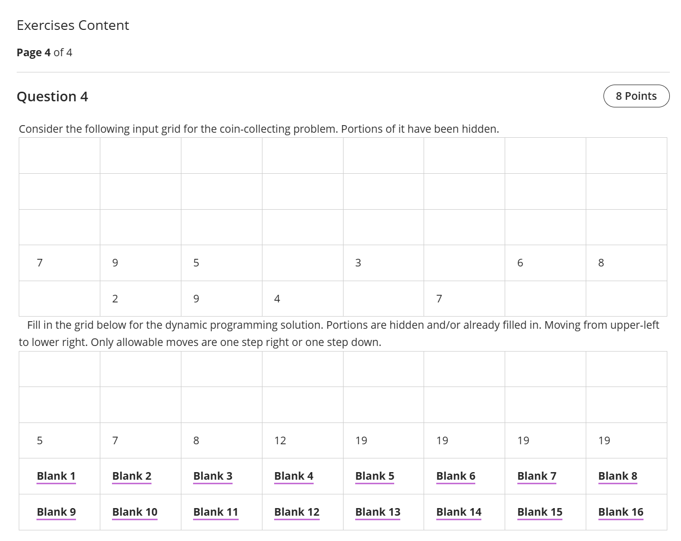 Exercises Content Page 4 ﻿of 4 ﻿Question 4 ﻿Consider | Chegg.com
