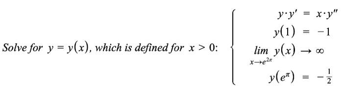 Solved This is a very difficult differential equation. | Chegg.com