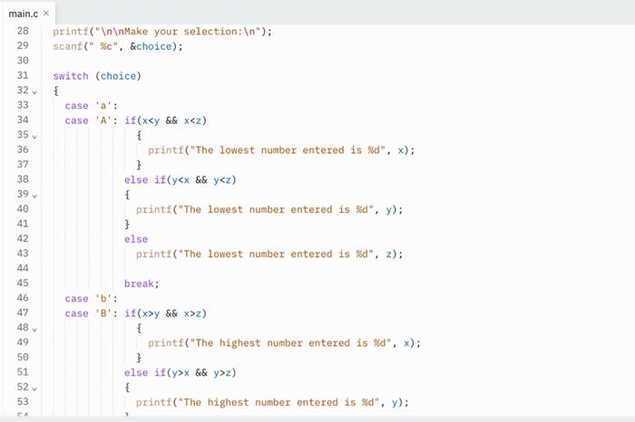 Solved c programming language why is it that on the output | Chegg.com