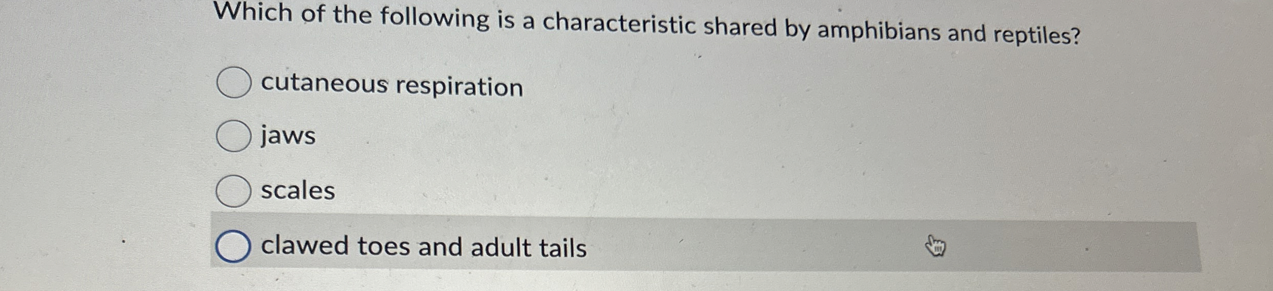 High Quality SOLUTION Which of the following is a characteristic shared by | Chegg.com