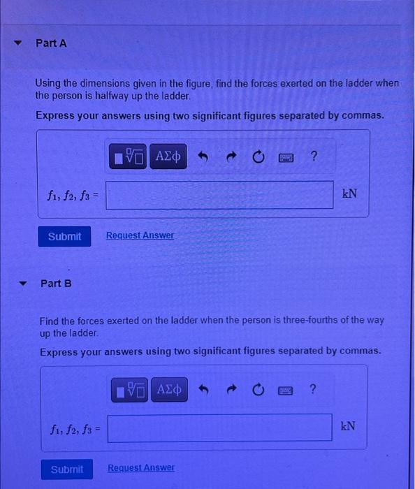 Solved Problem 11.79 An 77 kg person stands on a uniform | Chegg.com