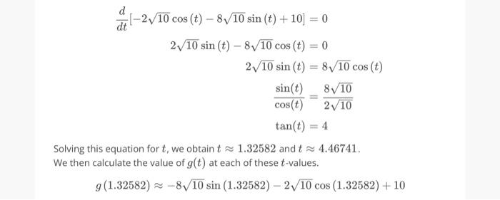 Solved Calculus 3 problem, I need someone to lay out the | Chegg.com