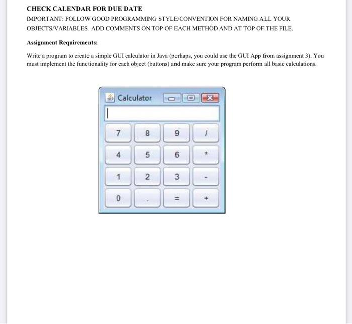 Solved CHECK CALENDAR FOR DUE DATE IMPORTANT: FOLLOW GOOD | Chegg.com