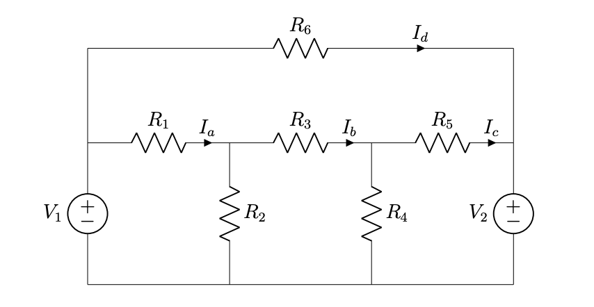 Use mesh analysis to find the current and voltage | Chegg.com