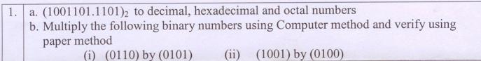 Solved (1001101.1101)2 to decimal, hexadecimal and octal | Chegg.com