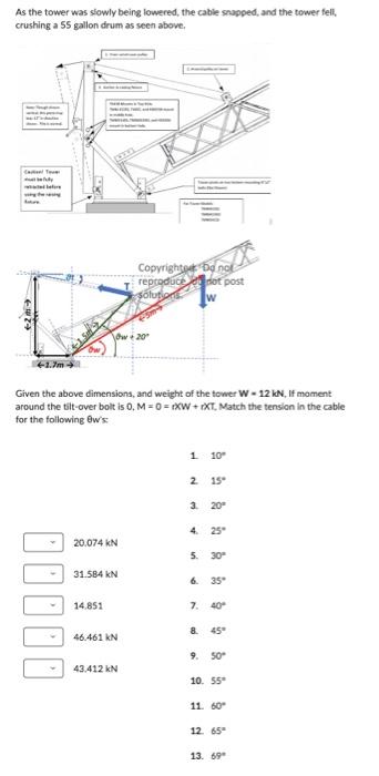 8. written work pleaseFor the previous radio tower | Chegg.com
