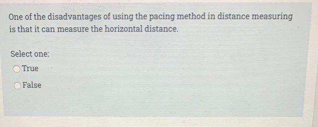 Solved One of the disadvantages of using the pacing method | Chegg.com