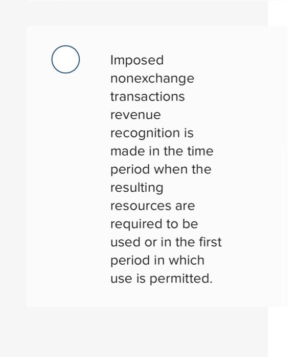 Solved Which of the following is not a true statement | Chegg.com