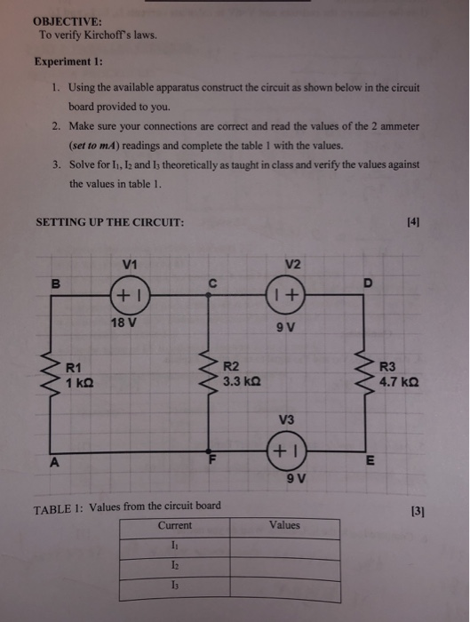 Solved 1. Calculate the value of the unknown emf and the | Chegg.com