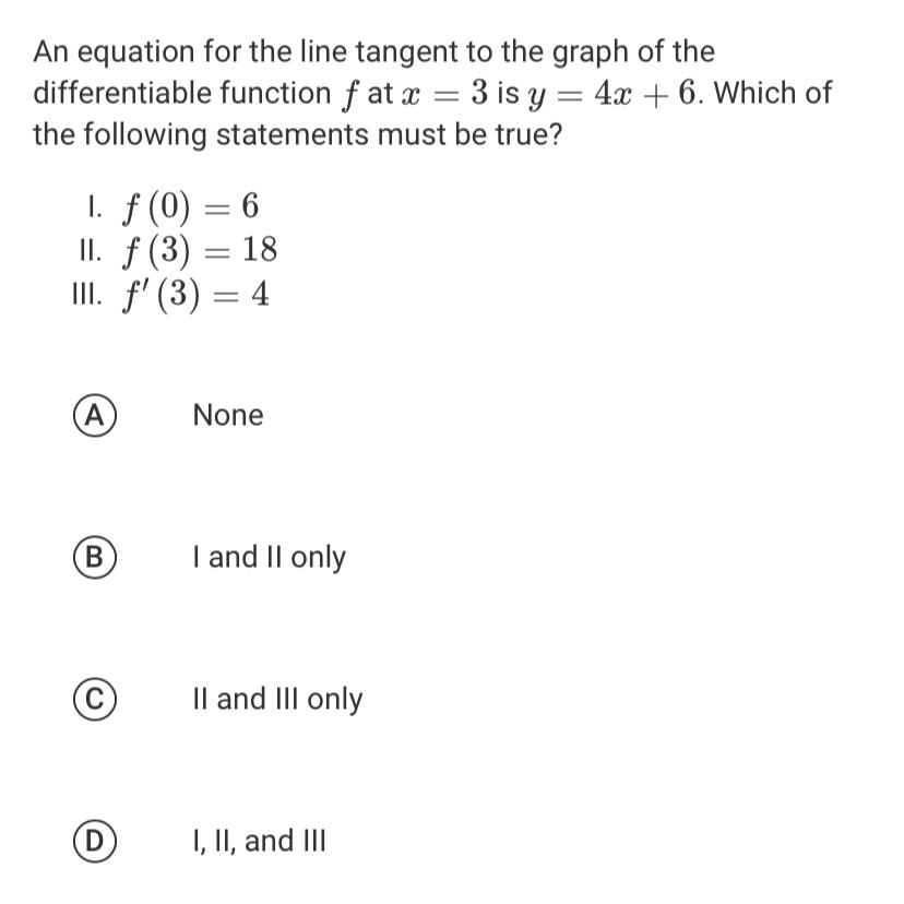 Solved An equation for the line tangent to the graph of the | Chegg.com