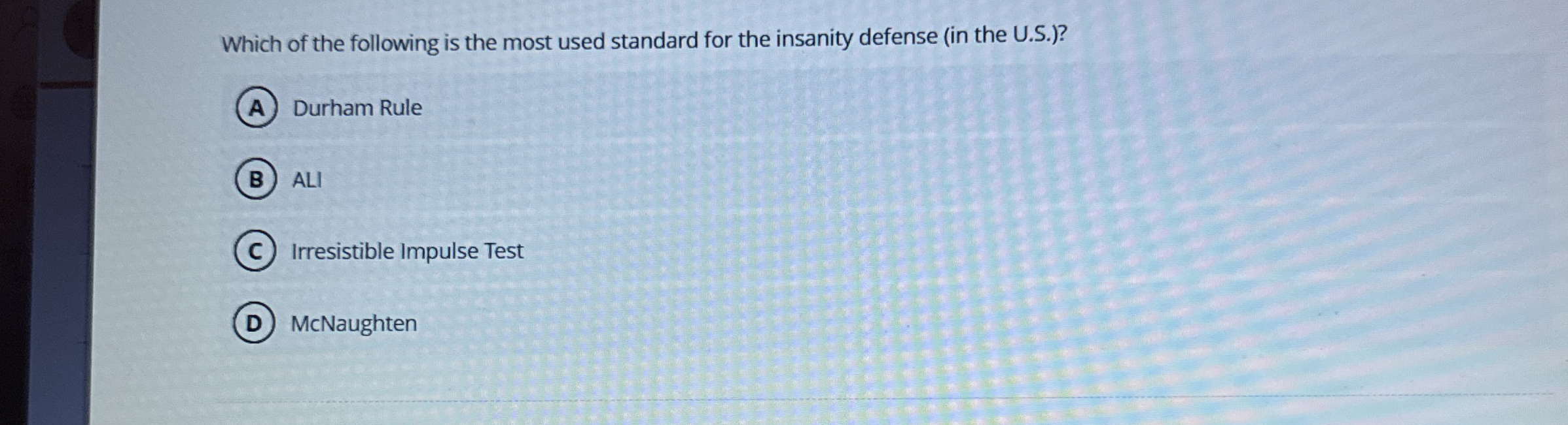 Solved Which of the following is the most used standard for | Chegg.com