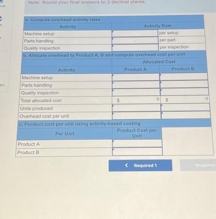 Solved Exercise 4-11 (Algo) Computing product cost per unit | Chegg.com