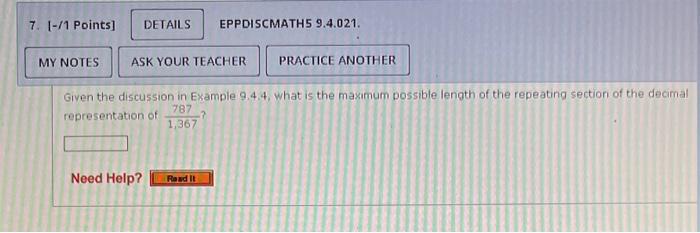 Solved Given the discussion in Example 9.4.4, what is the | Chegg.com Solved Given the discussion in Example 9.4.4, what is the | Chegg.com