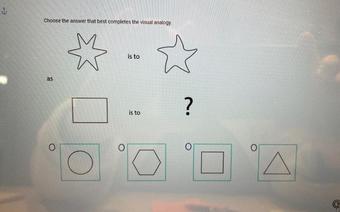 Solved Choose the answer that best completes the visual | Chegg.com