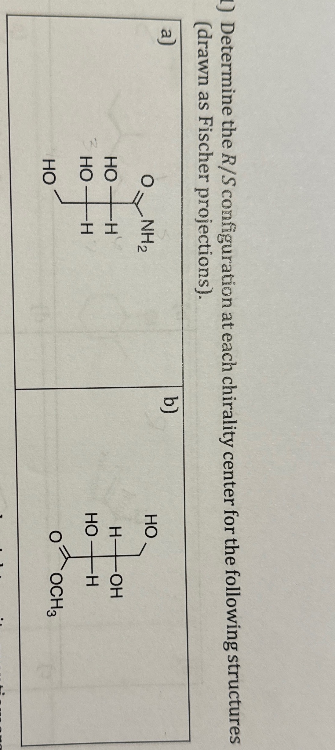 Solved Determine the RS ﻿configuration at each chirality | Chegg.com