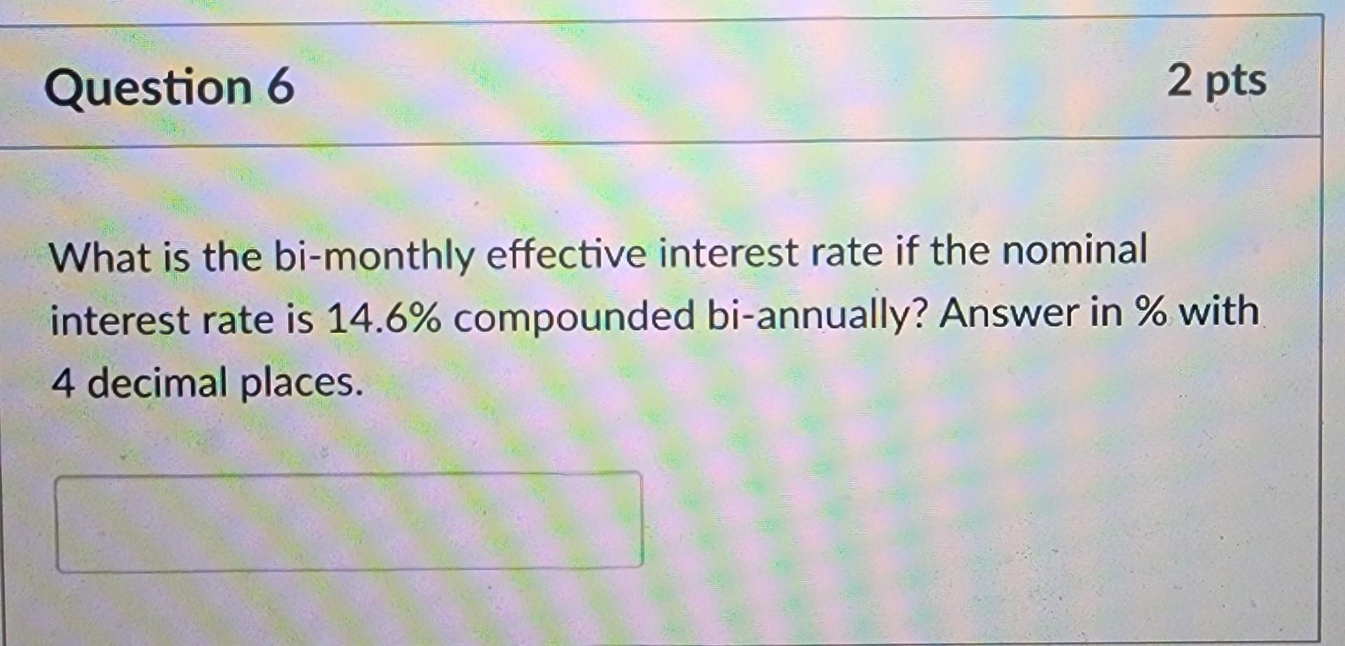Solved Bi-monthly deposits of 16,000 are made to accumulate | Chegg.com