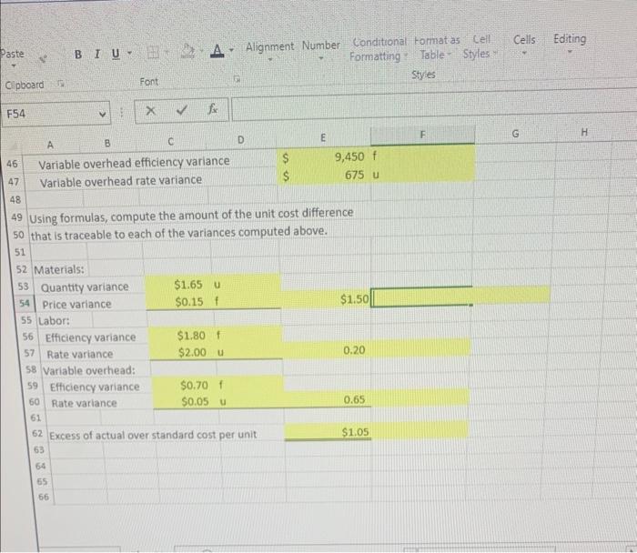 Solved Paste B I U A Alignment Number Conditional 