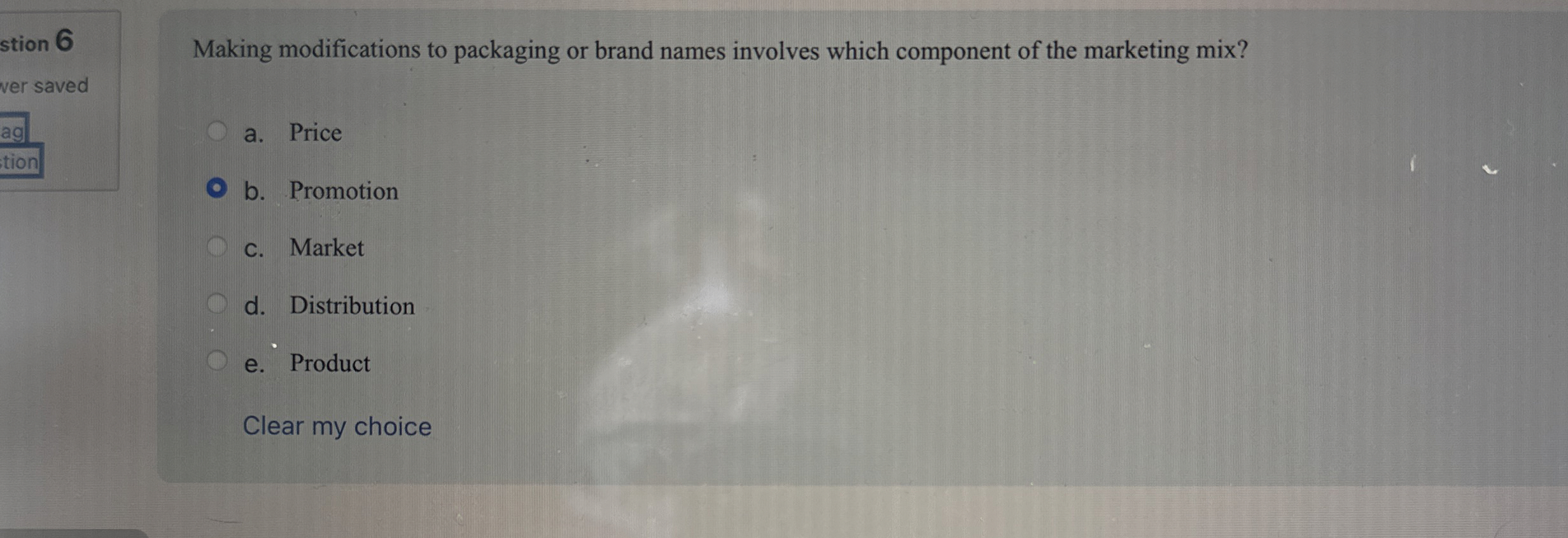 Solved Making modifications to packaging or brand names | Chegg.com