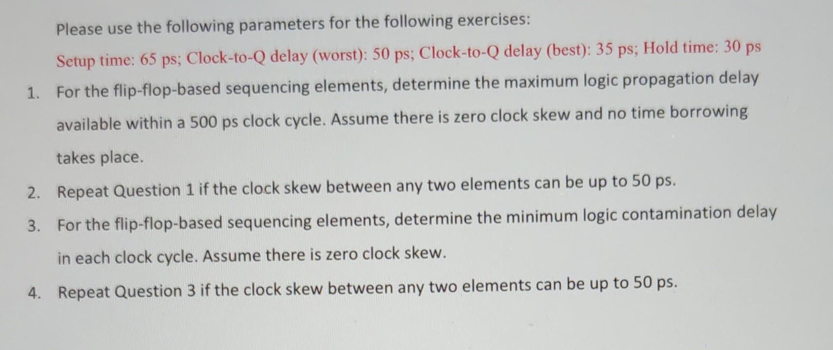 Solved Please use the following parameters for the following | Chegg.com