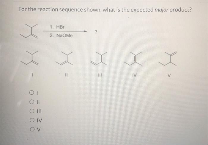 Solved What is the expected Markovnikov addition product | Chegg.com
