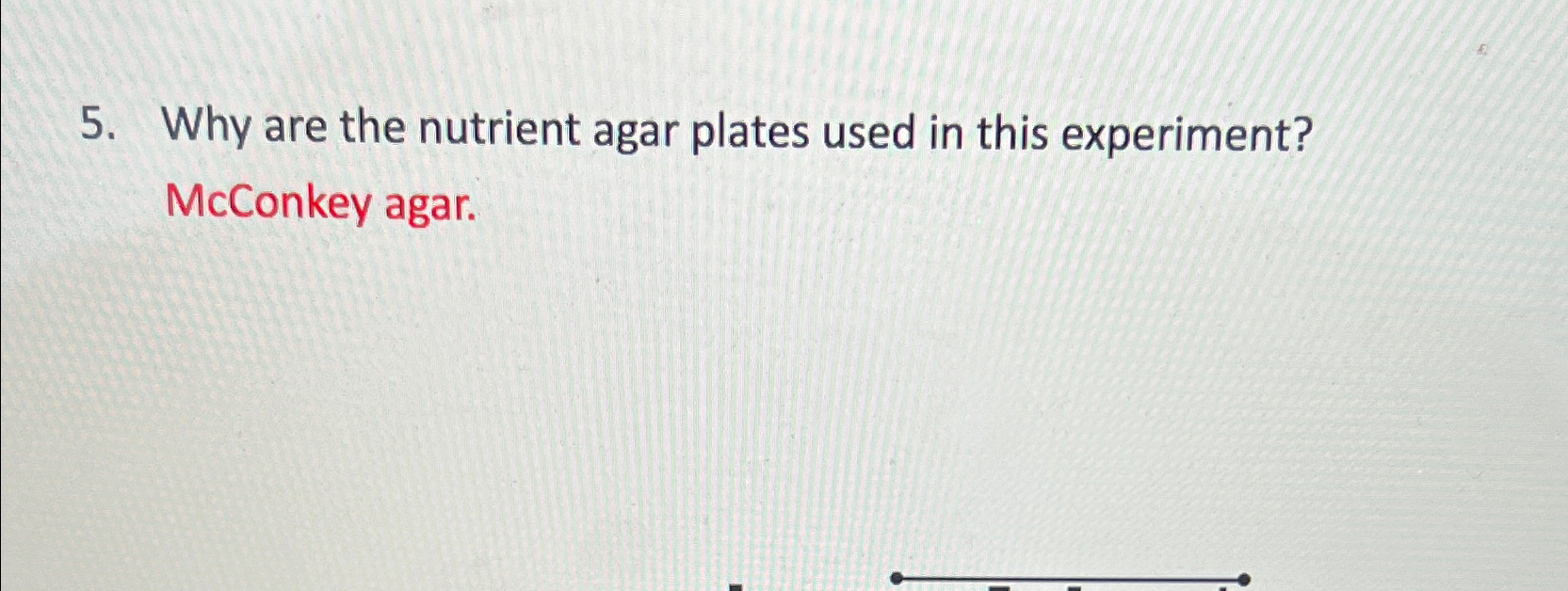 Solved Why are the nutrient agar plates used in this | Chegg.com