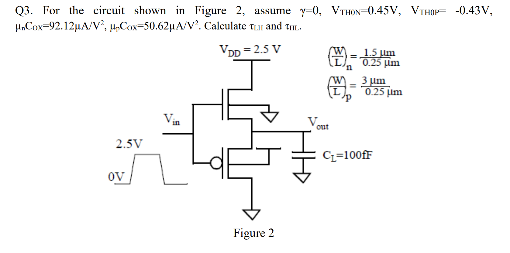 Solved Q3. ﻿For the circuit shown in ﻿Figure 2, ﻿assume | Chegg.com