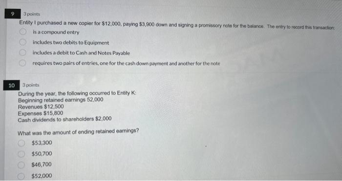 Solved 13 points Entity C had the following information | Chegg.com