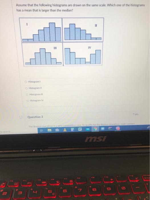 Solved Assume that the following histograms are drawn on the | Chegg.com Solved Assume that the following histograms are drawn on the | Chegg.com