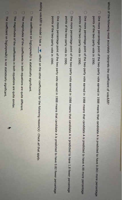 Solved 3. Using lagged dependent variables as proxy | Chegg.com