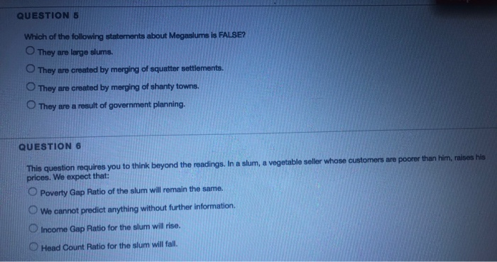 Solved QUESTION 5 Which of the following statements about | Chegg.com