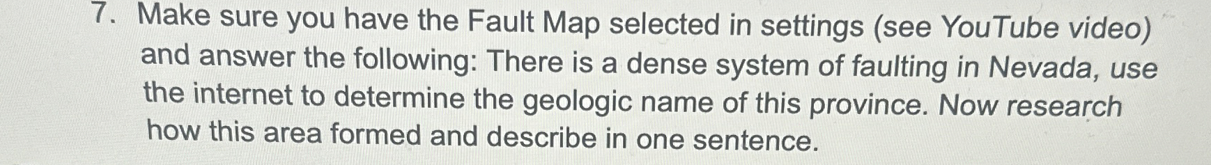 Solved Make sure you have the Fault Map selected in settings | Chegg.com