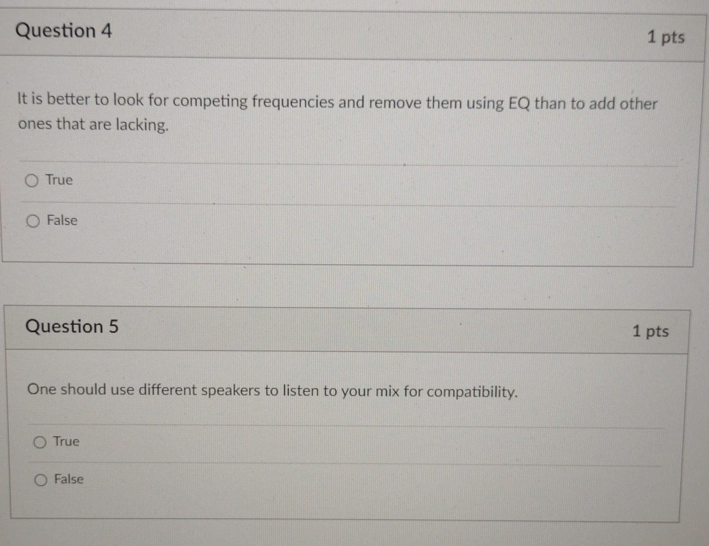 Solved Question 41 ﻿ptsIt is better to look for competing | Chegg.com