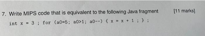 Solved Write MIPS code that is equivalent to the following | Chegg.com