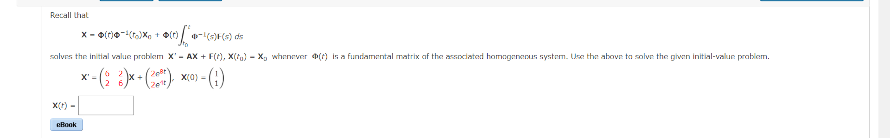 Solved Recall that Recall | Chegg.com
