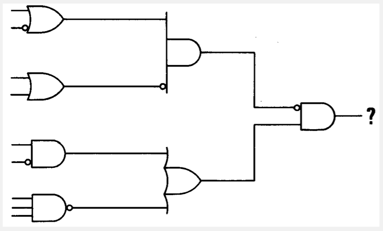 Solved Assume that the right AND circuit has one output, you | Chegg.com