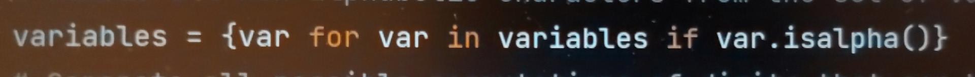Solved so this is a code in python, I know what .isalpha | Chegg.com
