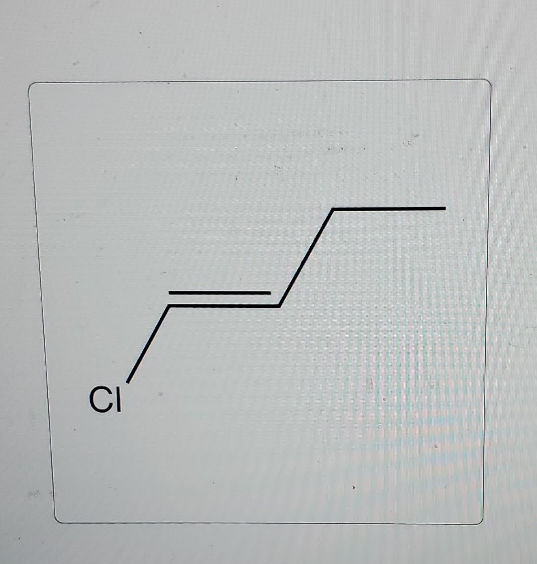 Solved What configuration does the following molecule | Chegg.com