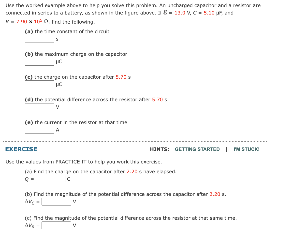 Solved EXERCISEHINTS: GETTING STARTED I I'M STUCK!Use the | Chegg.com