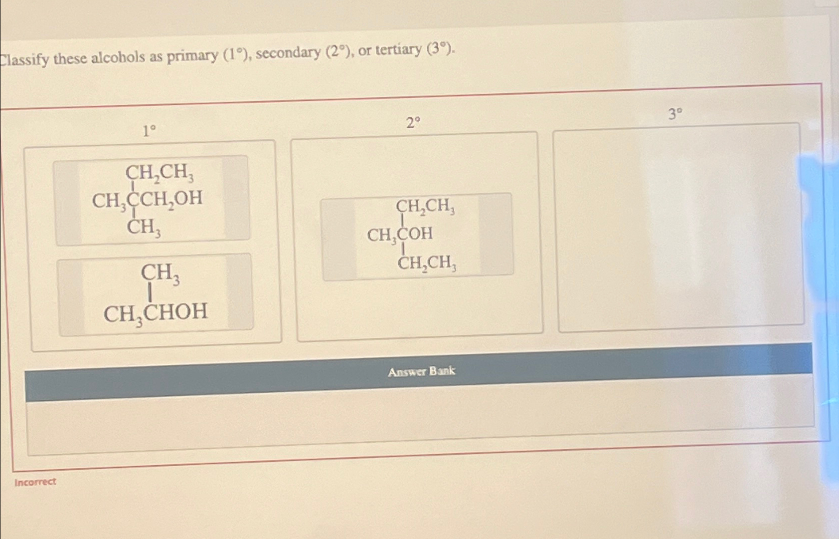 Solved Classify these alcohols as primary (1°), ﻿secondary | Chegg.com